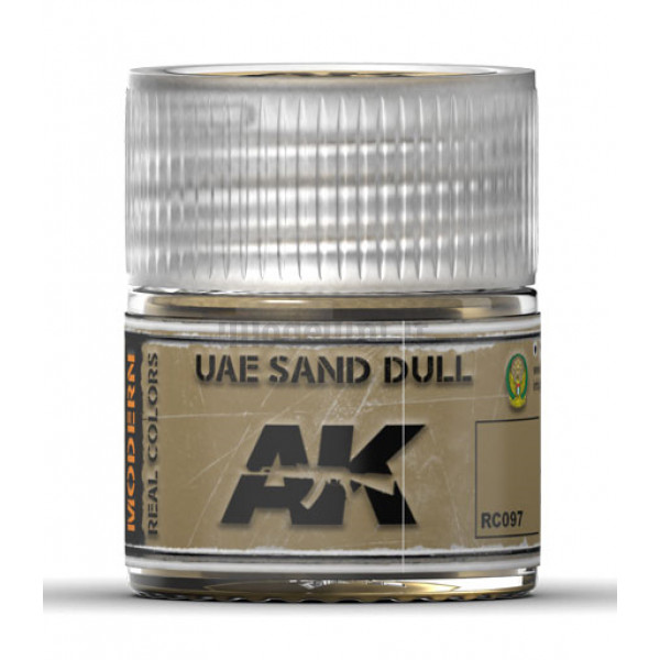 AK Interactive RC097 - Vernice Acrilica AK Real Colors UAE Sand Dull 10ml