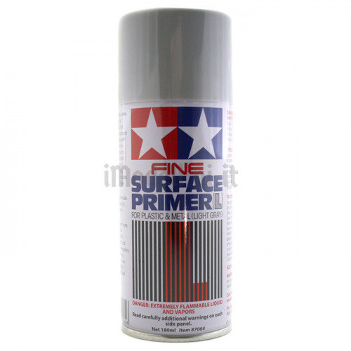 Tamiya 87064 - Primer Grigio Chiaro Spray Fine Surface da 180ml
