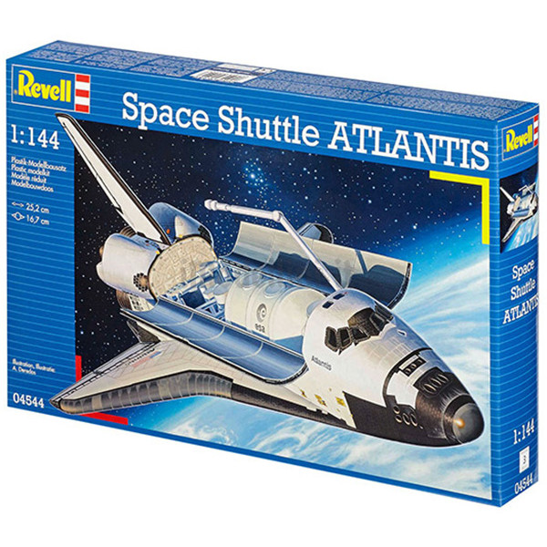 Revell 04544 - Modellino in Kit Space Shuttle Atlantis 1:144