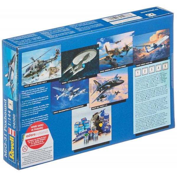 Revell 04086 - Kit Aereo MiG-31 Foxhound 1:144