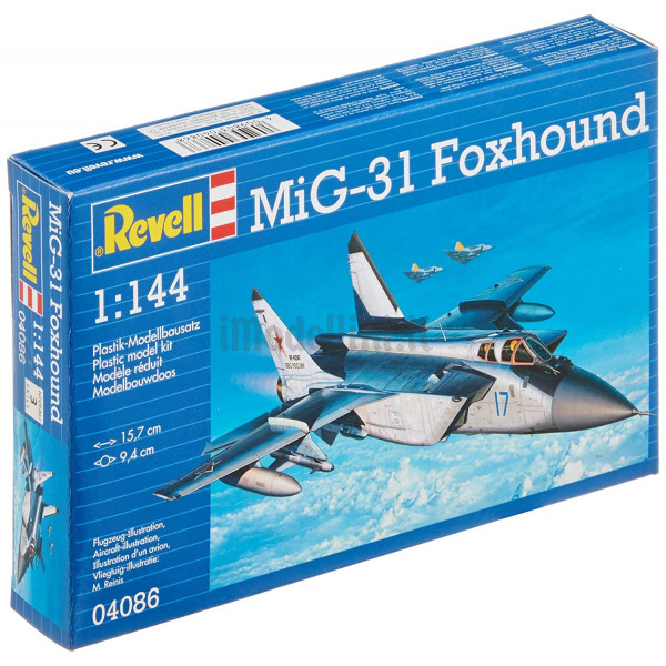Revell 04086 - Kit Aereo MiG-31 Foxhound 1:144
