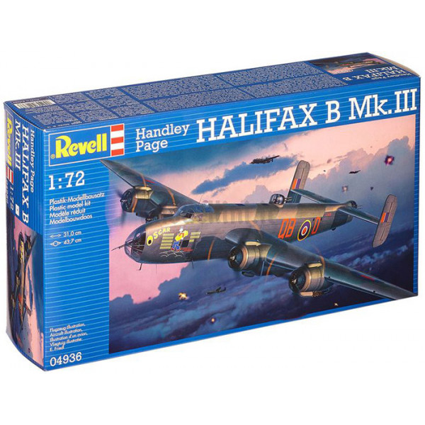 Revell 04936 - Kit Aereo Handley Page Halifax B Mk.III 1:72