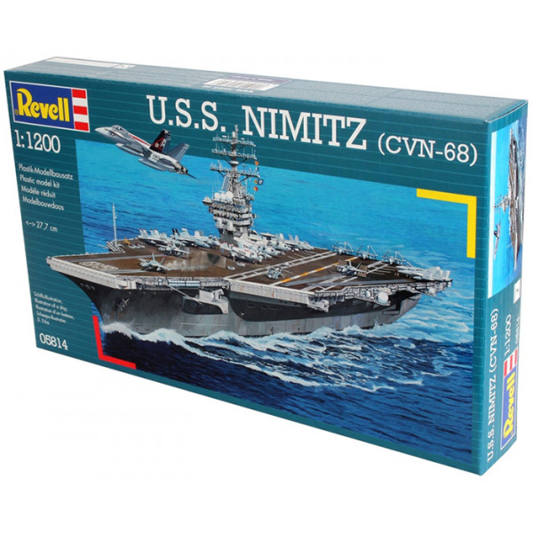 Revell 05814 - Kit Nave Portaerei USS Nimitz CVN-68 1:1200