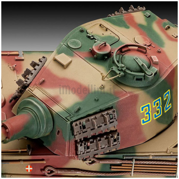 Revell 03249 - Kit Carro Armato Tiger II Ausf. B con Torretta Henschel 1:35