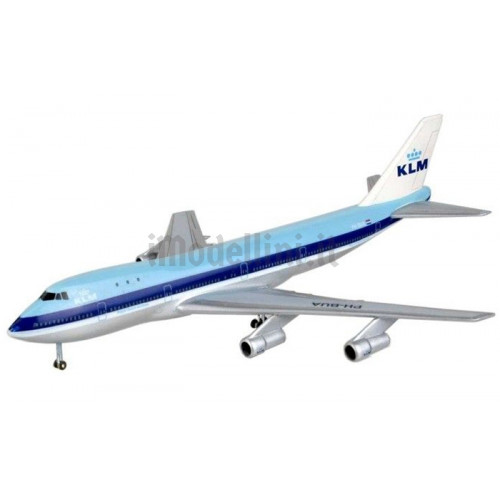 Revell 63999 - Model Set Aereo Boeing 747-200 KLM 1:450
