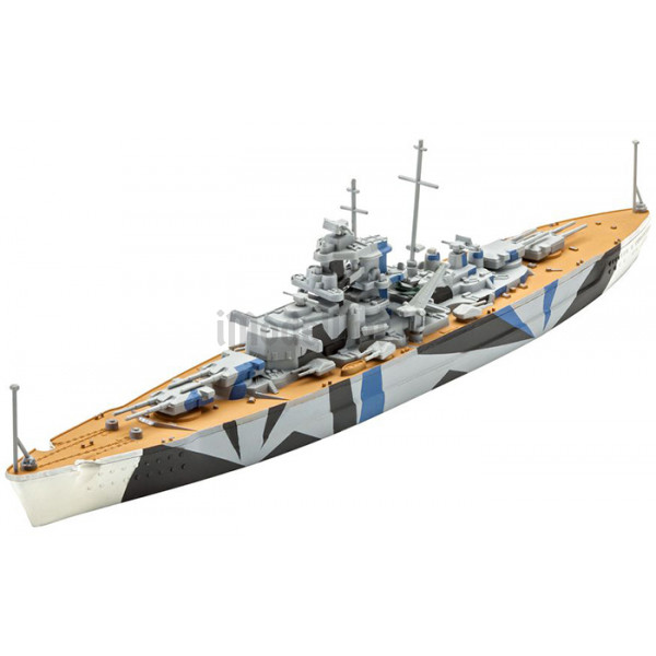Revell 65822 - Model Set Nave Corazzata Tirpitz 1:1200