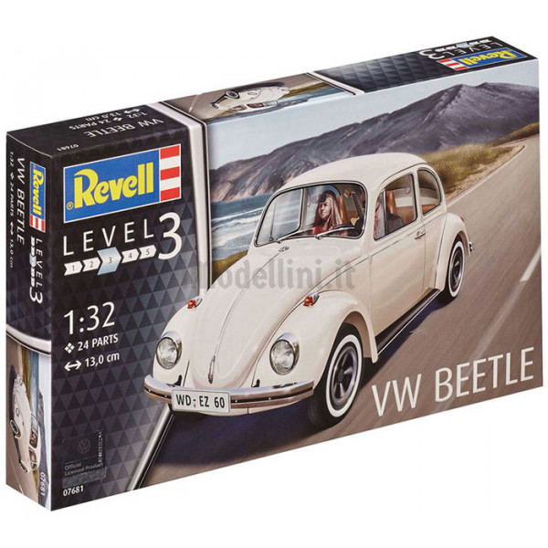 Revell 07681 - Auto in Kit Volkswagen Beetle 1:32