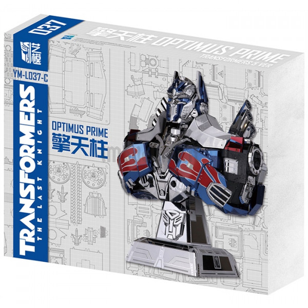 Modellino 3D in Metallo robot Transformers T5 Leader Grade Optimus ...