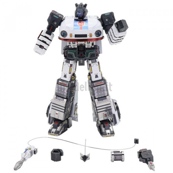 Modellino 3D in Metallo Transformers G1 Jazz - Shanghai Art Model YM-L058