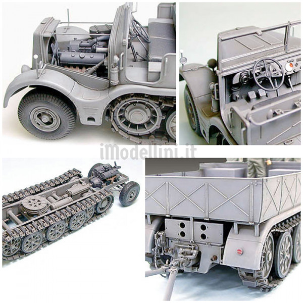 Tamiya 35239 - Semicingolato Tedesco 18T Heavy Half-Track Famo 1:35