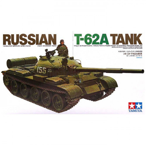 Tamiya 35108 - Carro Armato Russo T-62A - Kit 1:35