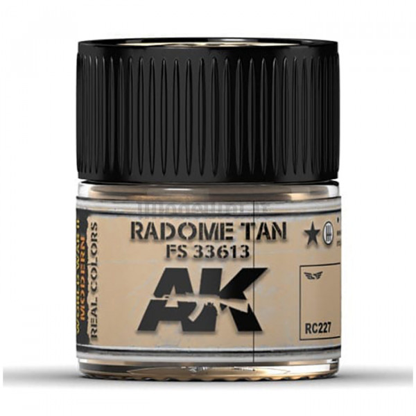 AK Interactive RC227 - Vernice Acrilica AK Real Colors Radome Tan FS ...