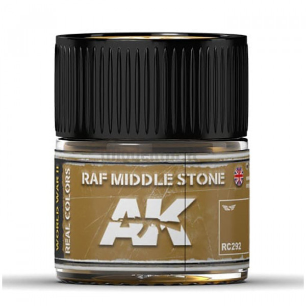 AK Interactive RC292 - Vernice Acrilica AK Real Colors RAF Middle Stone ...