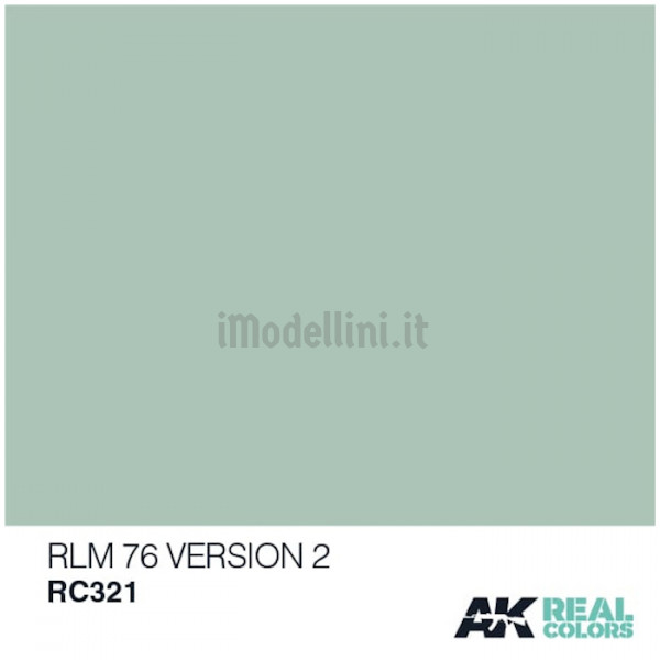 AK Interactive RC321 - Vernice Acrilica AK Real Colors RLM 76 Version 2 10ml