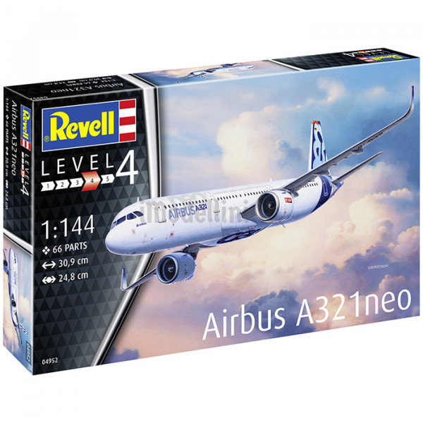 Revell 64952 - Model Set Airbus A321 Neo - Kit 1:144