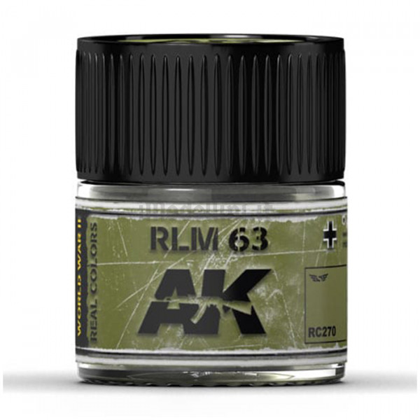 AK Interactive RC270 - Vernice Acrilica AK Real Colors RLM 63 10ml