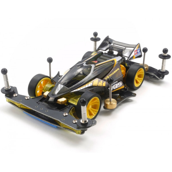 Tamiya 95598 - Mini 4WD Neo-VQS Advanced Pack con Telaio VZ