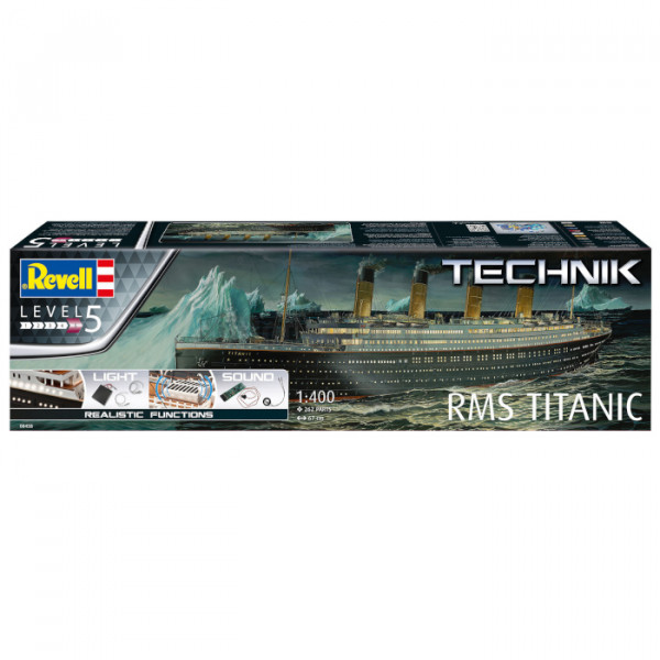 Revell 00458 - Transatlantico RMS Titanic Technik - Kit 1:400