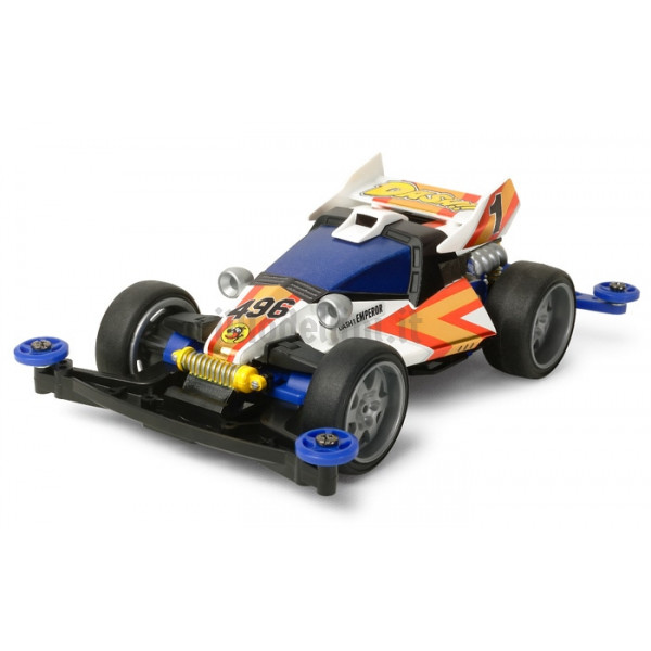 Tamiya 18069 - Mini 4WD Jr Dash-1 Emperor Premium con Telaio Super-II
